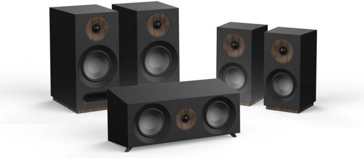 Jamo S 803 HCS SET Surround set speaker Zwart - Soundbarwebshop.nl
